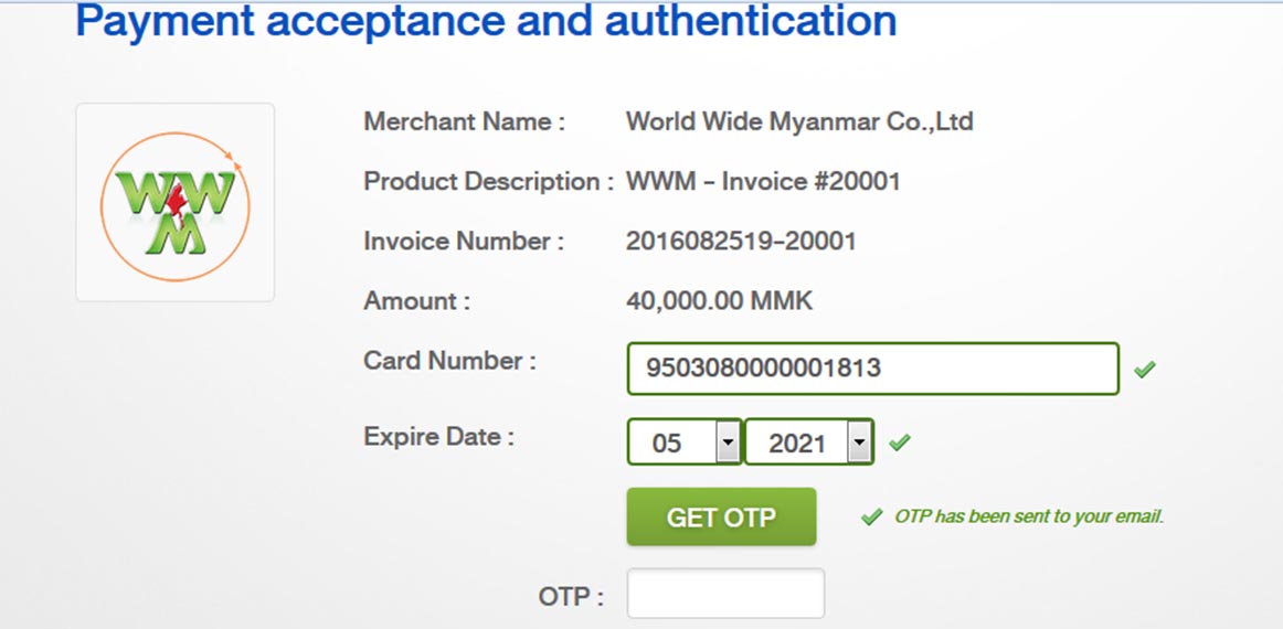 Myanmar Payment Union (MPU) Card များဖြင့် Domain, Web Hosting, Servers ...